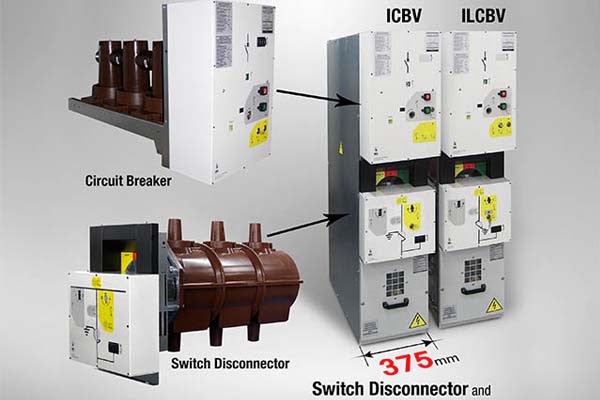 Tủ RMU SEL (TPS) - Ngăn LBS 24kV 200A 20kA/3s (Rộng 375mm)
